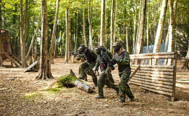 Paintball for birthdays - Birthday paintball